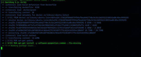 Python 3 13 Dockerfile Building And Testing